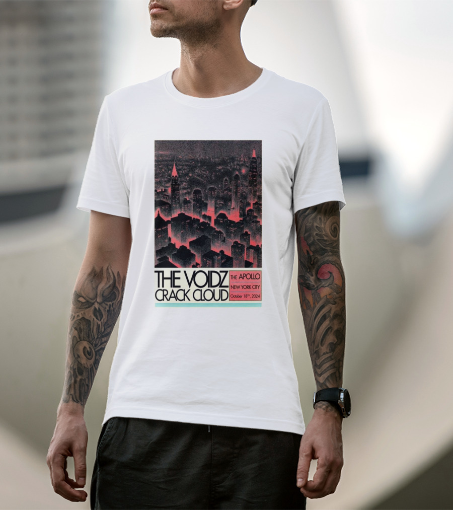 The Voidz Crack Cloud The Apollo New York City October 18th T-Shirt