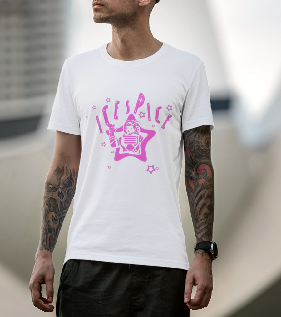 Ice Spice Astronaut With Stars Billionaire Boys Club T-Shirt