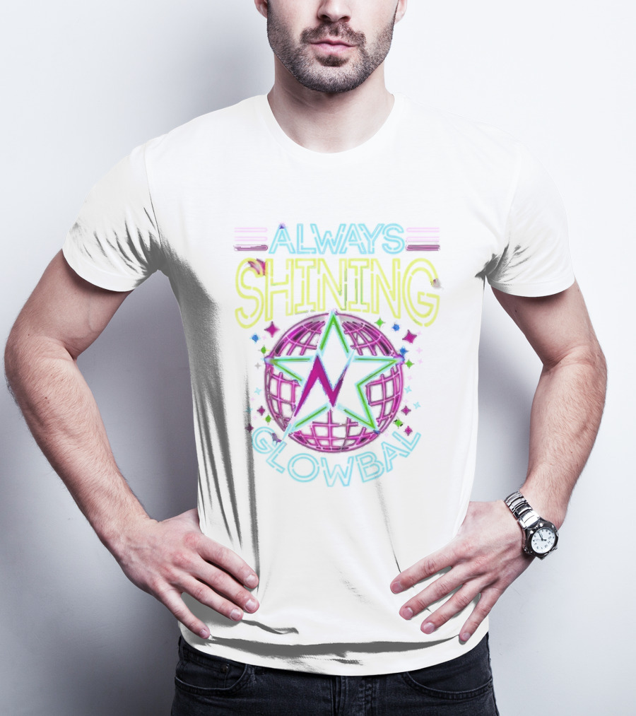 Always Shining Glowbal Naomi WWE Royal Rumble T-Shirt