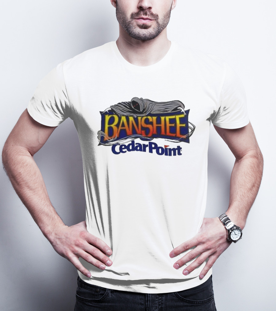 Banshee 1996 CedarPoint Vintage T-Shirt
