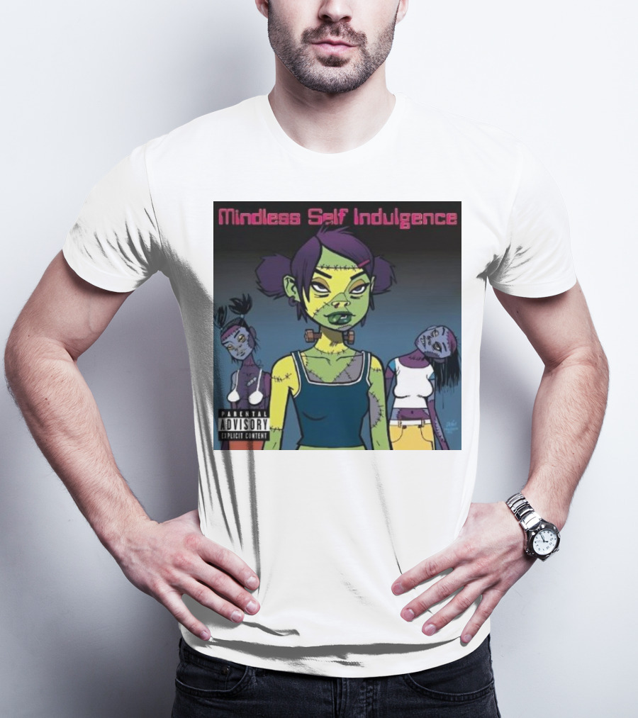 Mindless Self Indulgence Explicit Content Animated Zombie Characters T-Shirt