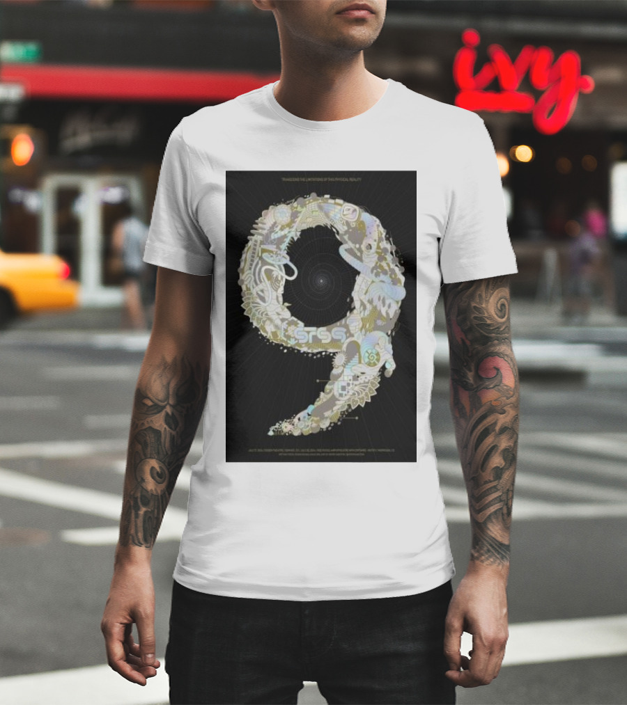 STS9 Transcend The Landscape Of Surrealistic Reality Ogden Theatre Denver July 19 T-Shirt