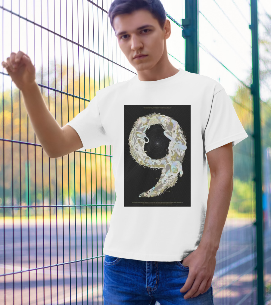 STS9 Transcend The Landscape Of Surrealistic Reality Ogden Theatre Denver July 19 T-Shirt