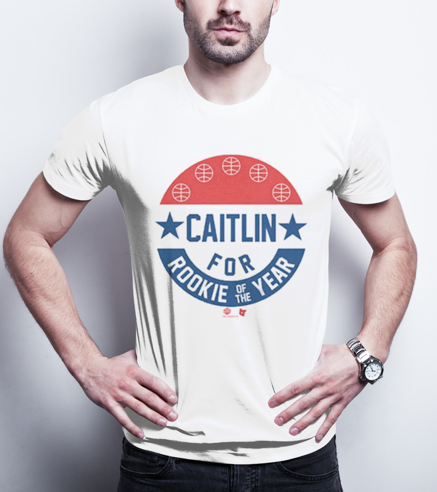 Caitlin For Rookie Of The Year Basketball Stars T-Shirt