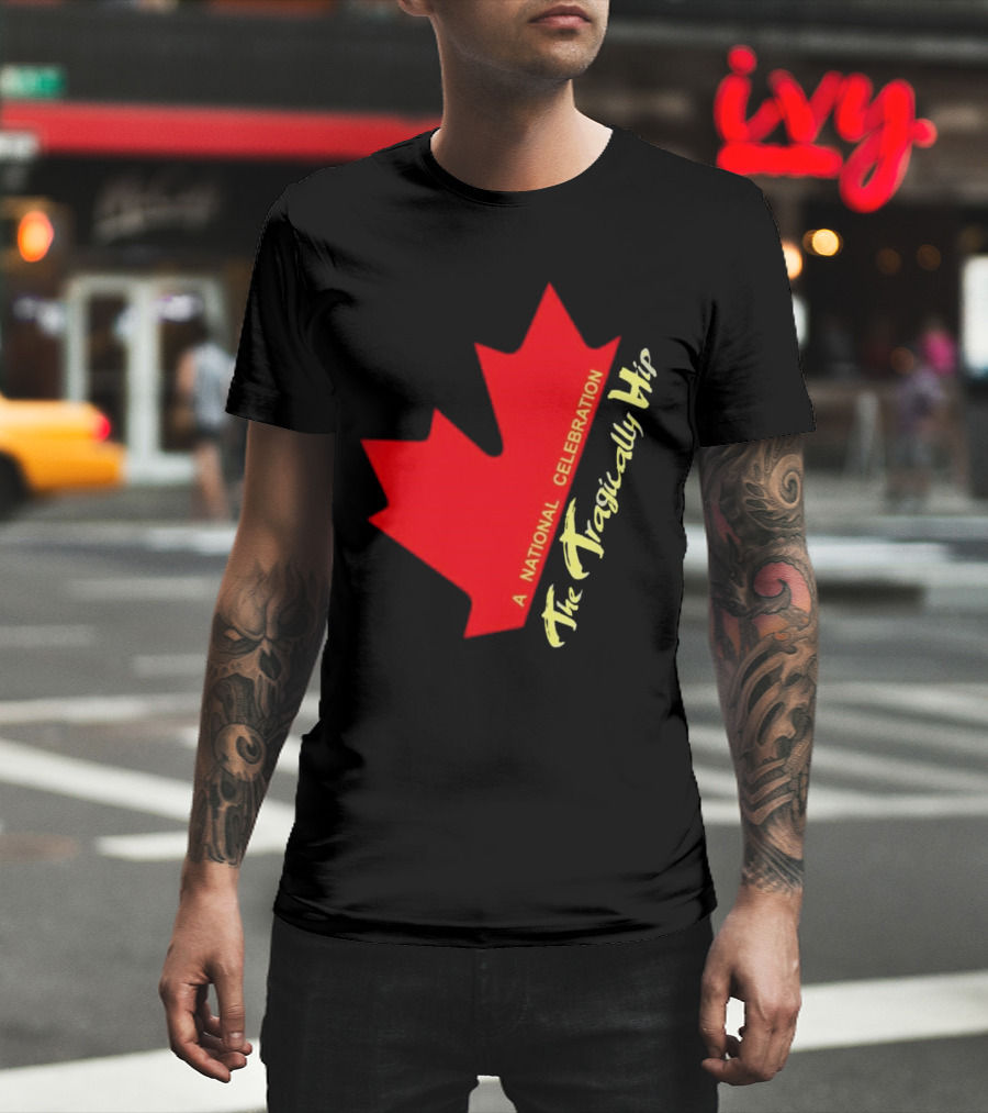 The Tragically Hip Canada Maple Leaf A National T-Shirt