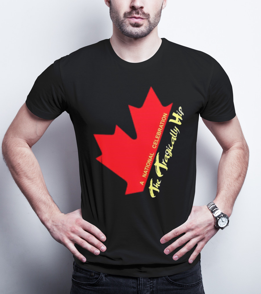 The Tragically Hip Canada Maple Leaf A National T-Shirt