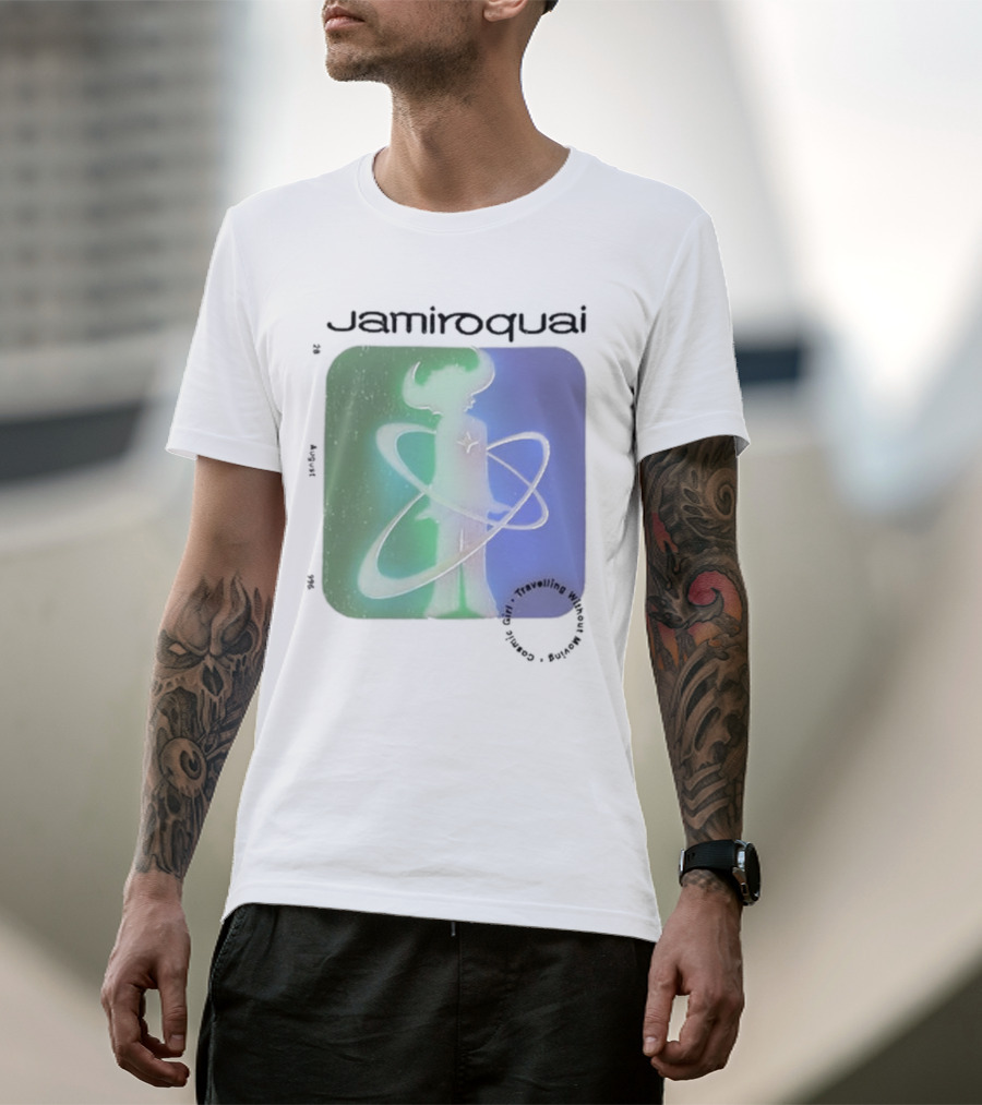 Jamiroquai Cosmic Being Travelling Without Moving August 29 96 T-Shirt