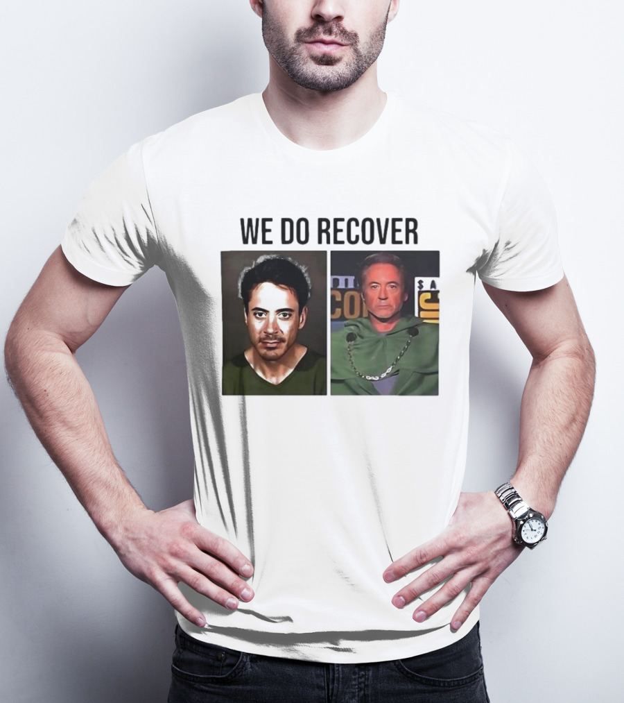 We Do Recover Robert Downey Jr. Doctor Doom T-Shirt