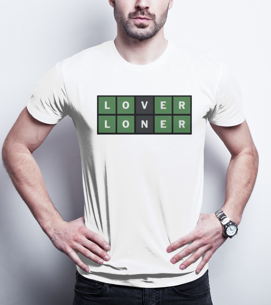 Lover Loner Grid Blocks T-Shirt
