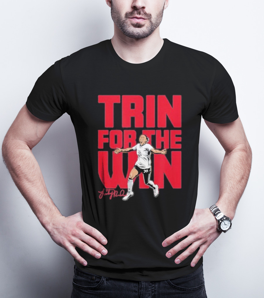 Trin For The Win Trinity Rodman Soccer T-Shirt