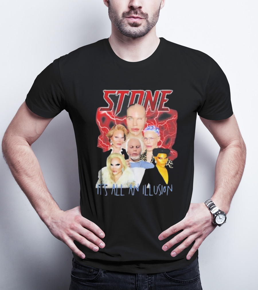 Stone Surgery Alexis Stone It's All An Illusion T-Shirt