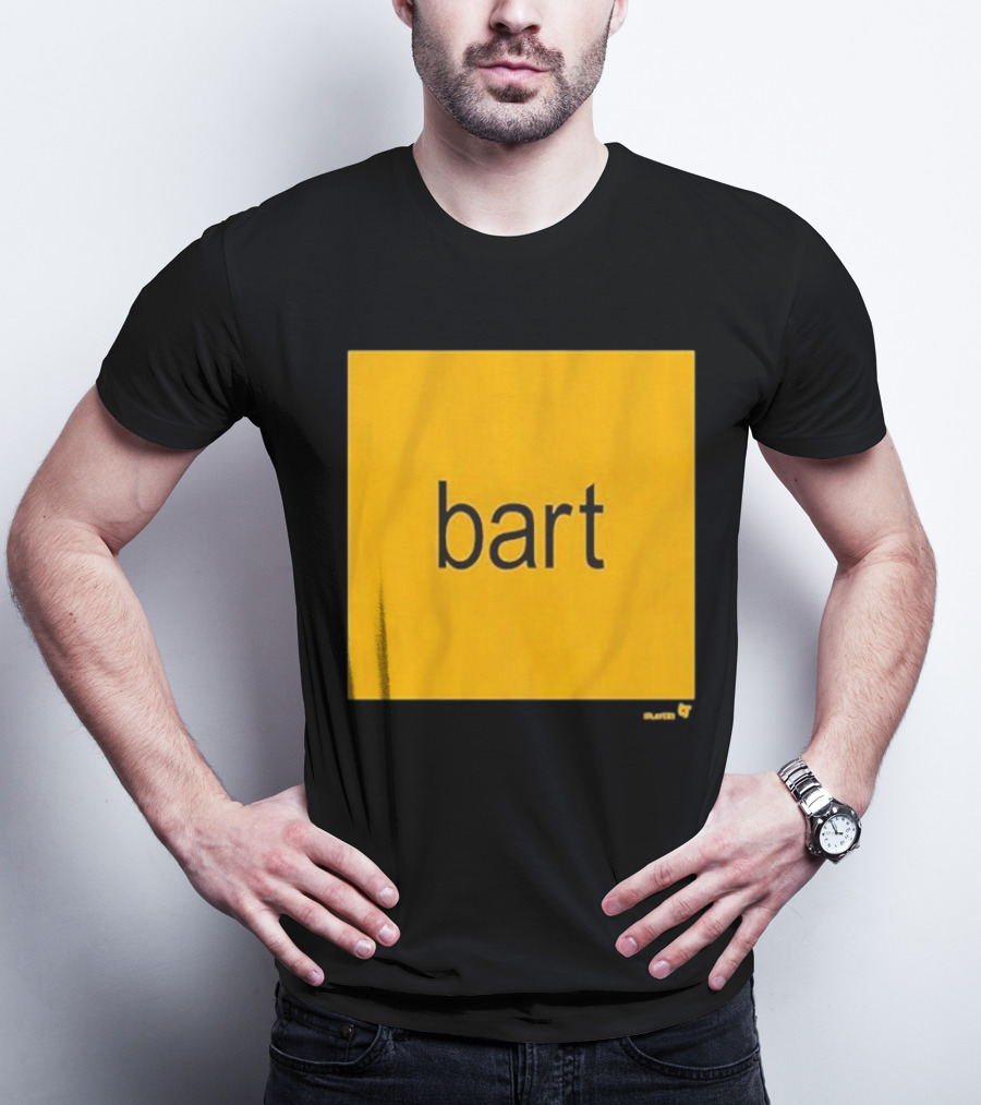 Bart Slayer Brat Yellow Square T-Shirt