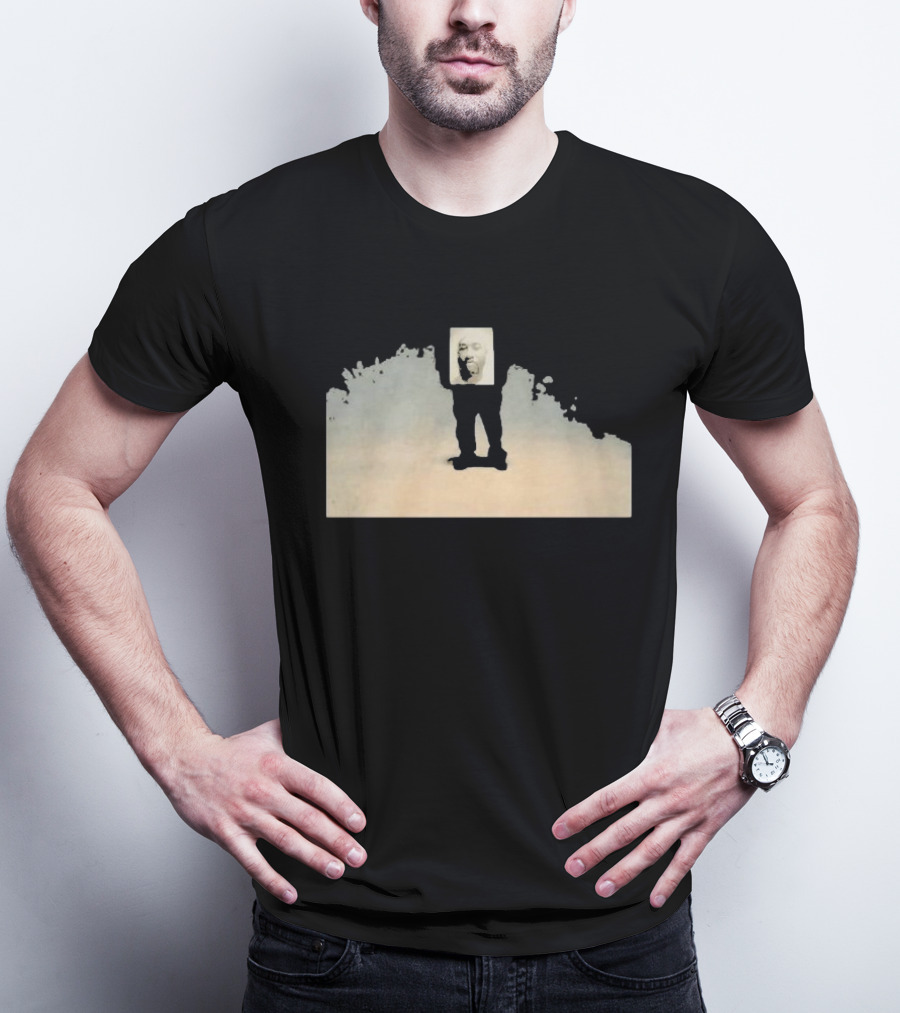 Kanye West And Ty Dolla Sign Vultures 2 Abstract Figure With Portrait Display T-Shirt