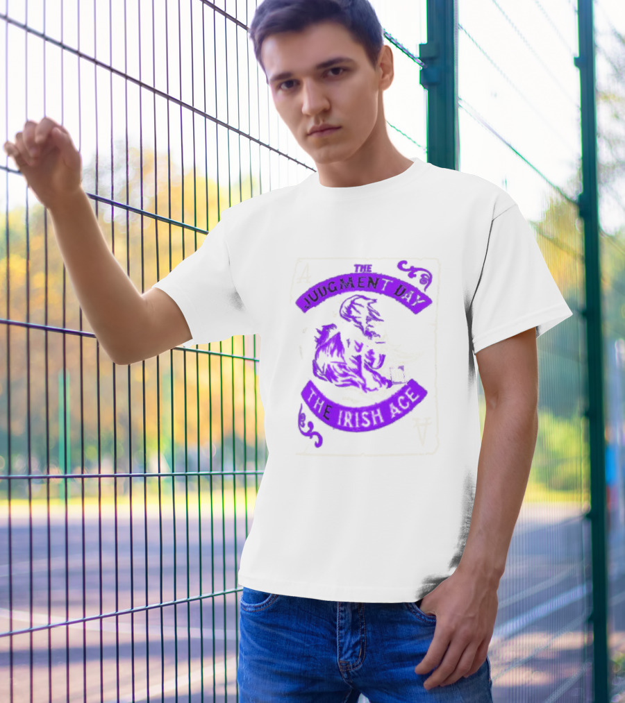 Judgment Day Jd Mcdonagh The Irish Ace Playing Card T-Shirt