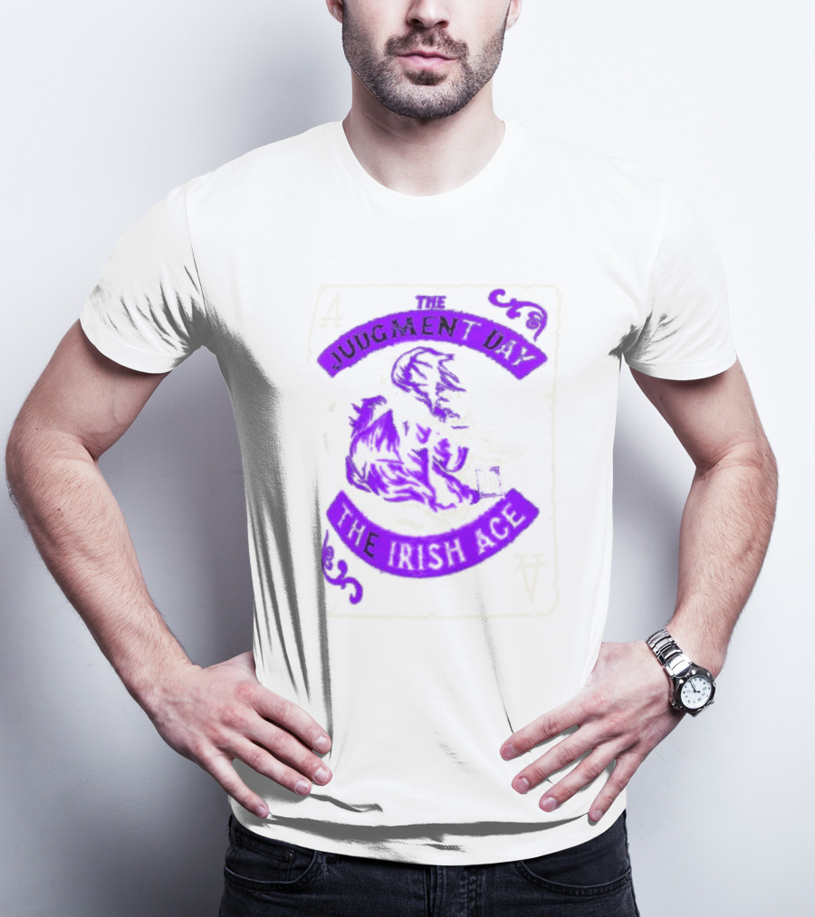Judgment Day Jd Mcdonagh The Irish Ace Playing Card T-Shirt