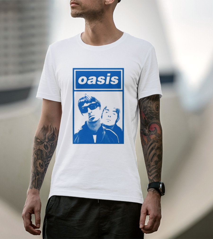 Oasis Noel Liam Photo T-Shirt