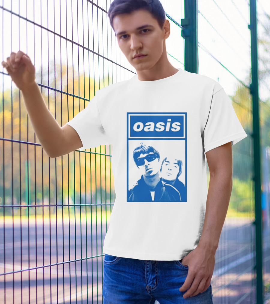 Oasis Noel Liam Photo T-Shirt
