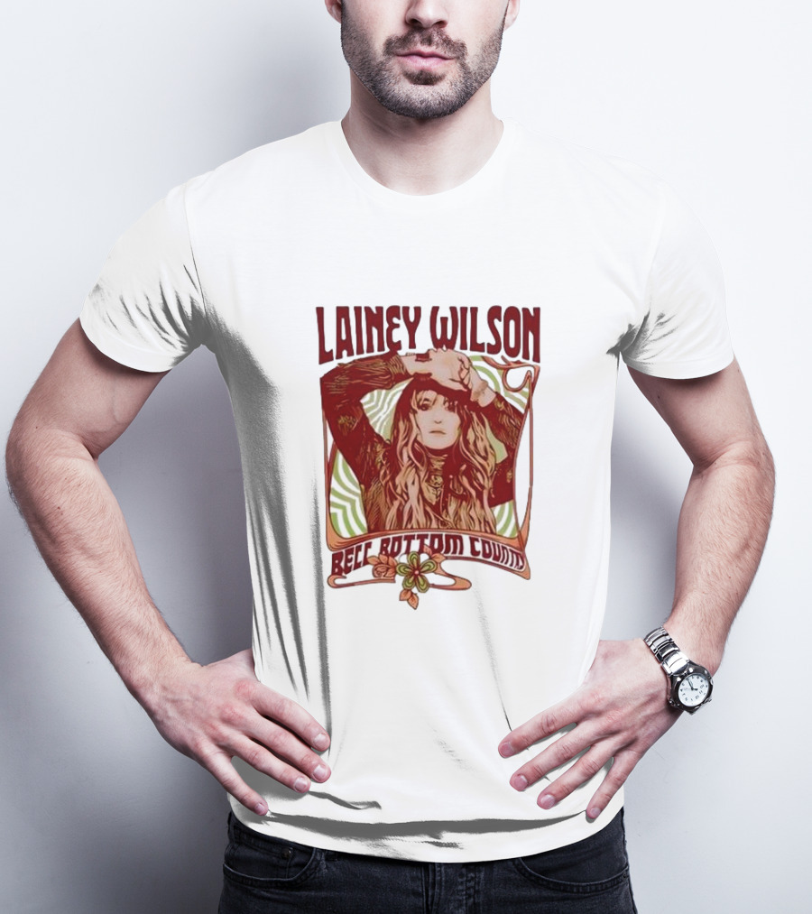 Lainey Wilson Bell Bottom Country Retro T-Shirt