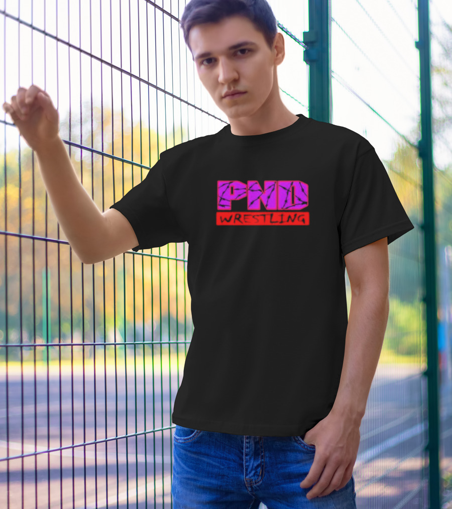 PND Wrestling Barbed Wire T-Shirt