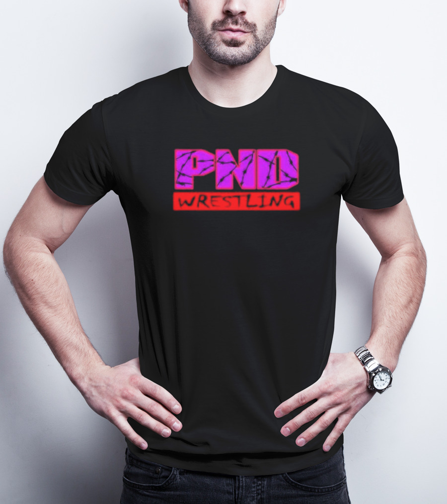 PND Wrestling Barbed Wire T-Shirt