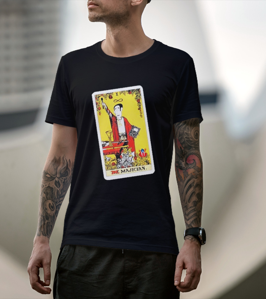 Kurious The Magician Tarot Card I Infinity T-Shirt