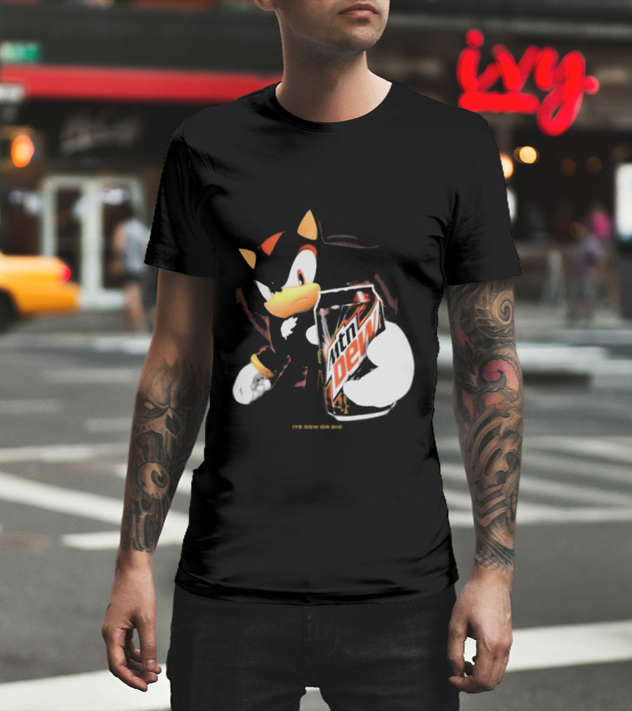 Mamono World Code Ultimate Its Mtn Dew Or Die Featuring Shadow T-Shirt