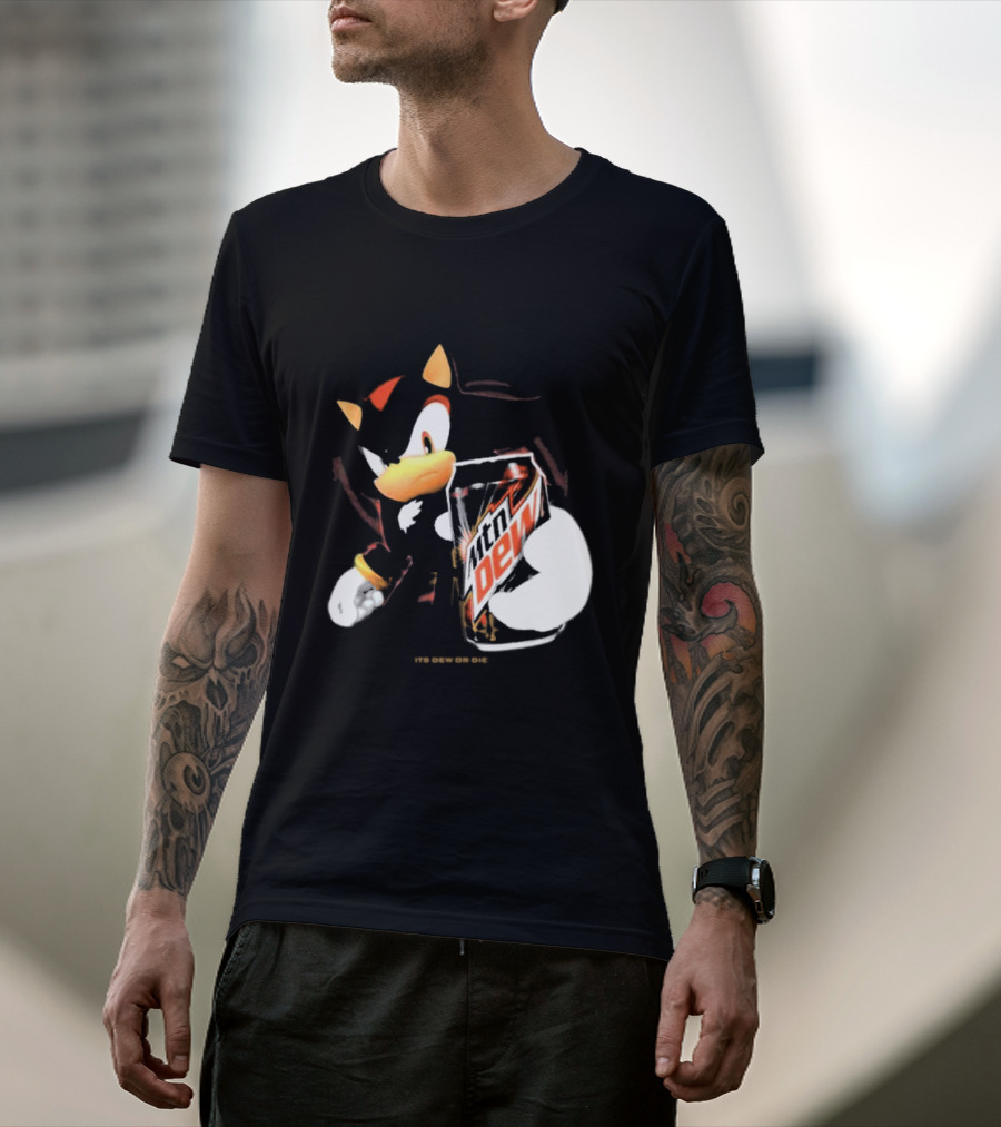 Mamono World Code Ultimate Its Mtn Dew Or Die Featuring Shadow T-Shirt