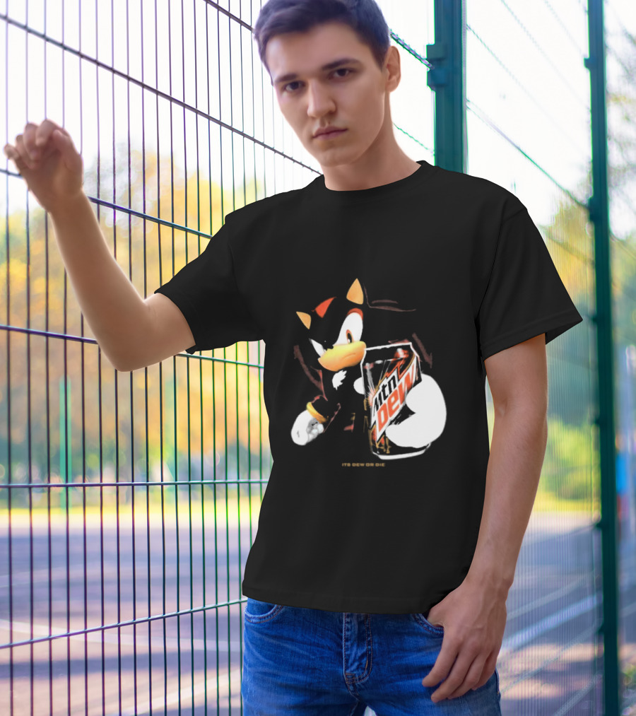 Mamono World Code Ultimate Its Mtn Dew Or Die Featuring Shadow T-Shirt