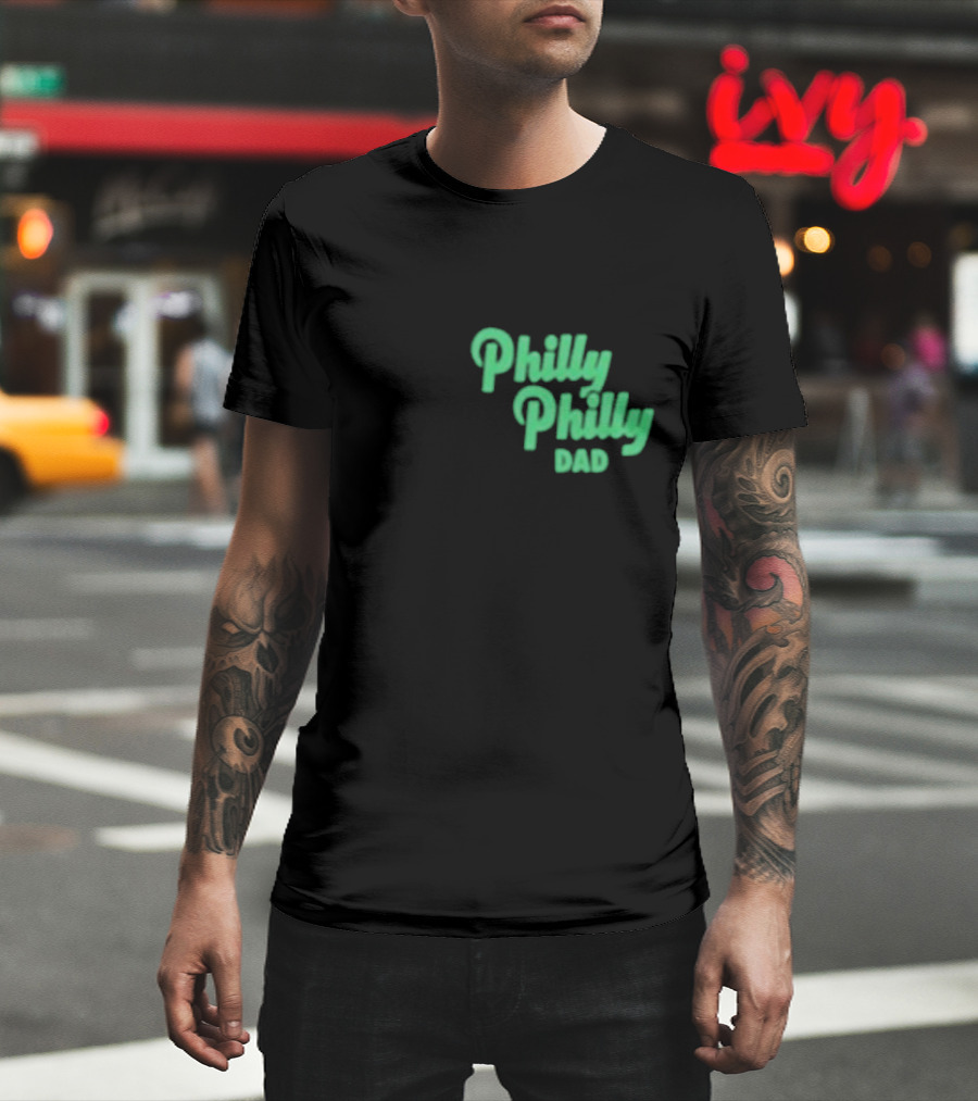Nick Foles Philly Philly Dad T-Shirt