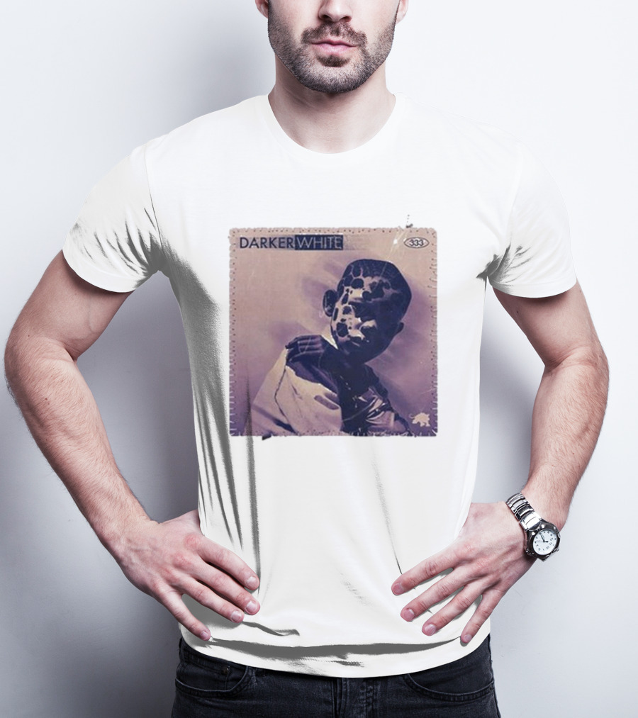 Fever 333 Darker White Album Cover 333 Logo T-Shirt