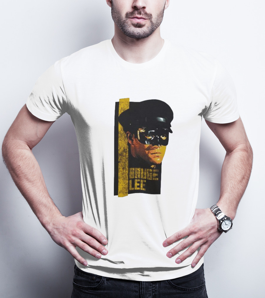 Bruce Lee Green Hornet Masked T-Shirt