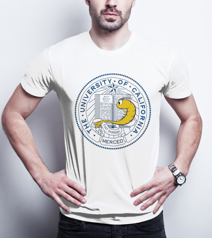 The University Of California Fiat Shrimp Merced Seal T-Shirt