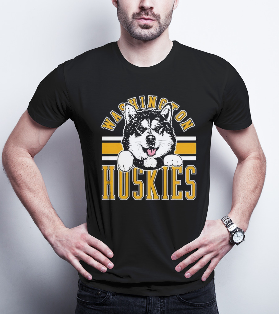 Washington Huskies King Chinook Vintage T-Shirt