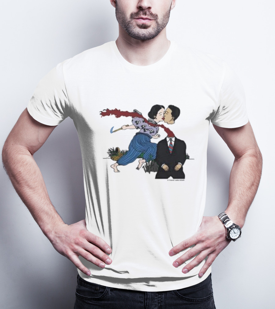 Geordie Greep The New Sound Kiss And Scarf Metaphor T-Shirt