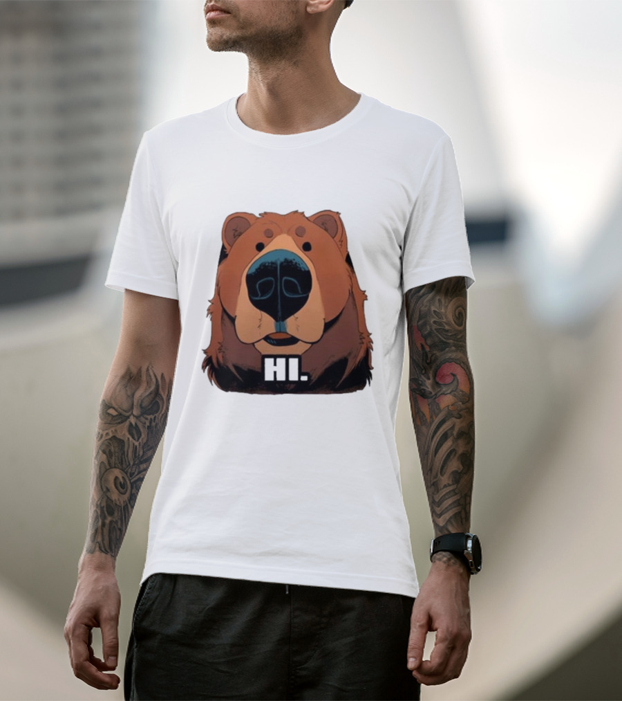 HI BYE BEAR HI T-Shirt
