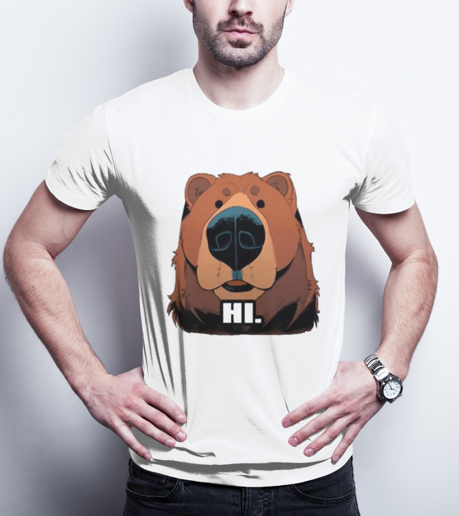 HI BYE BEAR HI T-Shirt