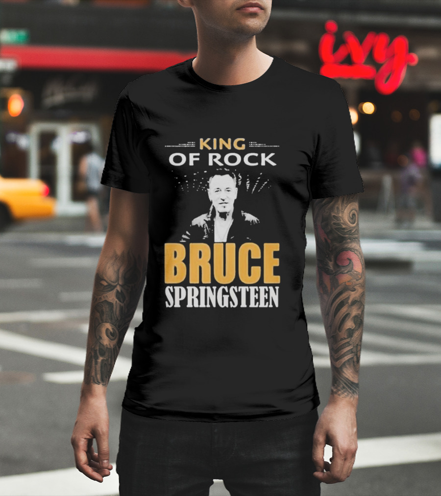 Bruce Springsteen King Of Rock T-Shirt