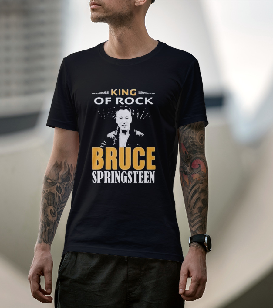 Bruce Springsteen King Of Rock T-Shirt
