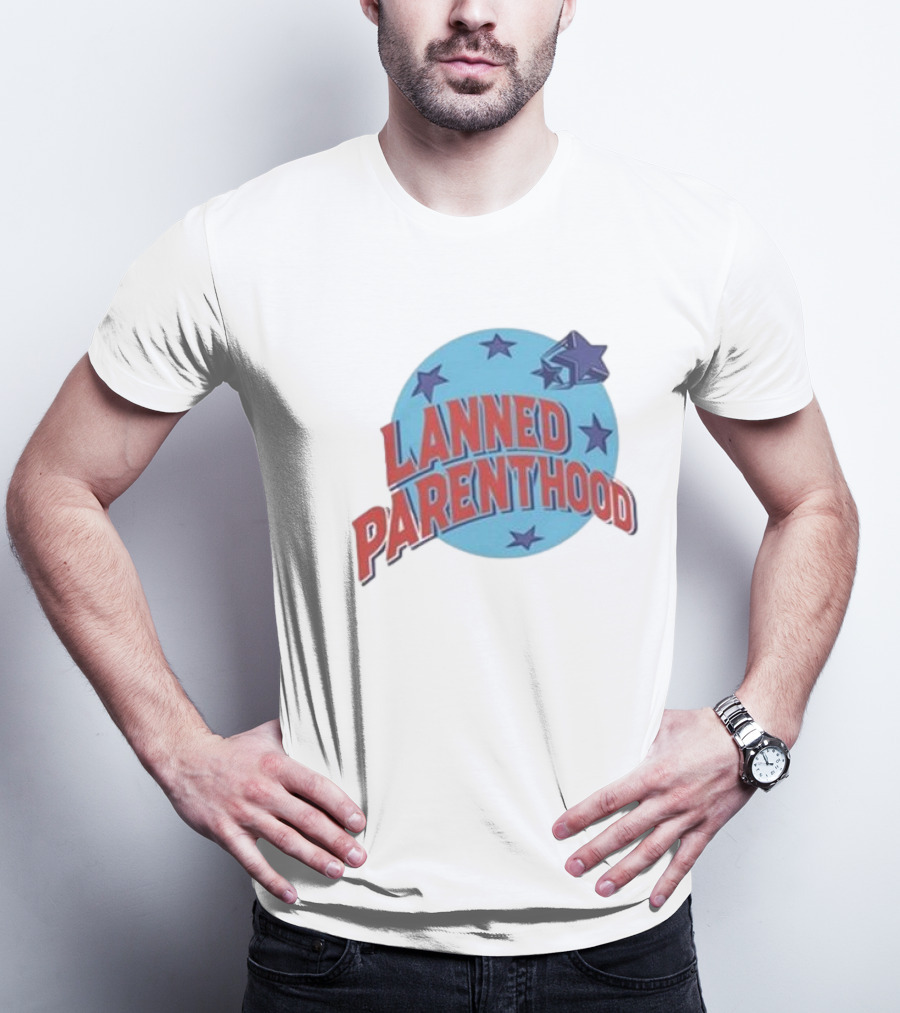 Lanned Parenthood Planet Stars T-Shirt