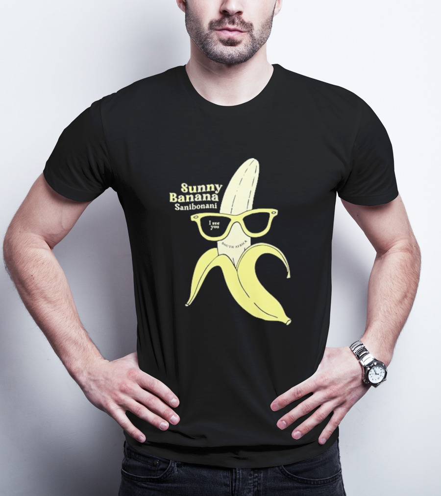 Sunny Banana Sanibonani I See You South Africa T-Shirt