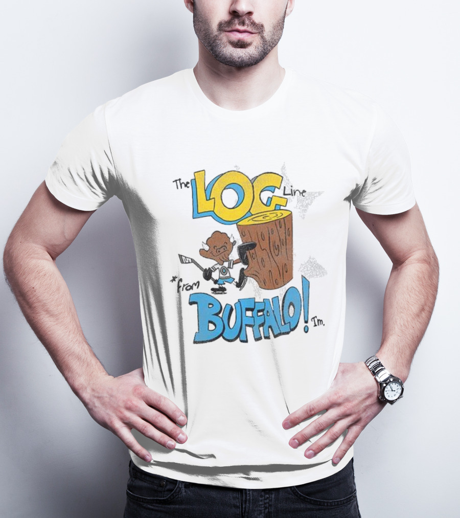 The Log Line From Buffalo Joe Lodico Buffalo Bills T-Shirt