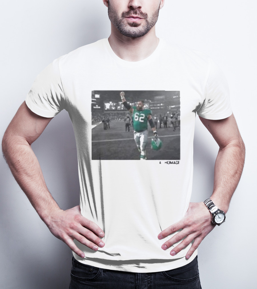 Travis Kelce Jason Kelce Pay Homage Number 62 Football Stadium T-Shirt
