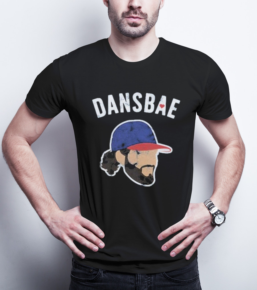 Dansbae Dansby Swanson Baseball Cap With Heart T-Shirt