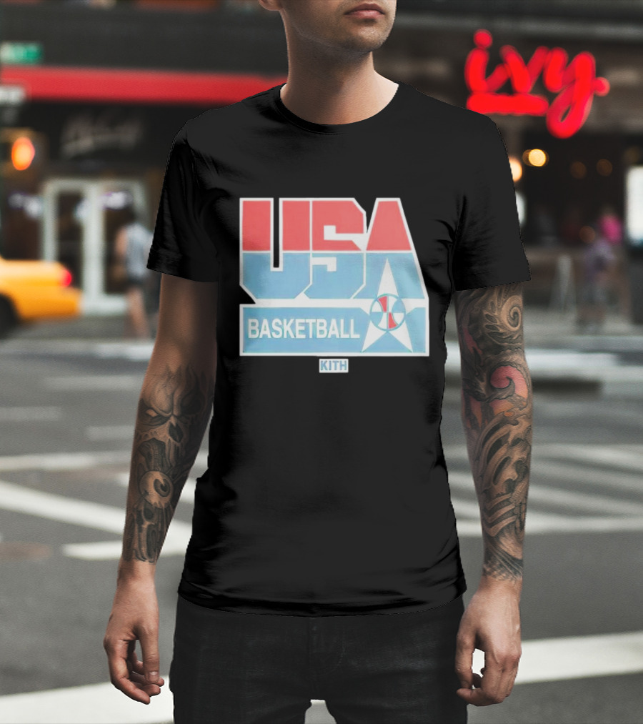 USA Basketball Kith Legend Vintage Nelson T-Shirt