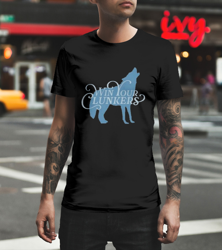 Win Your Clunkers Howling Wolf T-Shirt