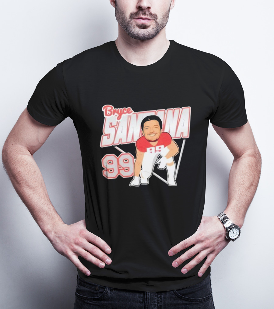 Bryce Santana 99 Football T-Shirt