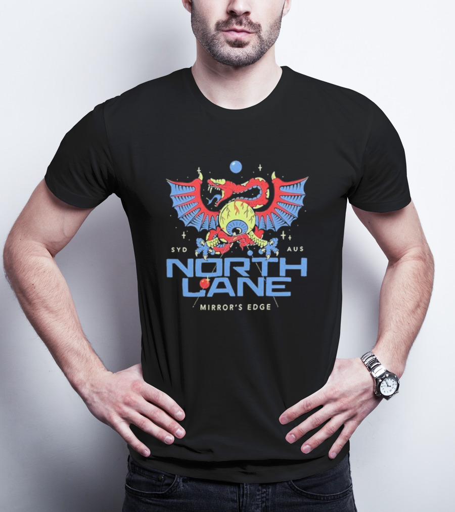 Northlane Mirror's Edge Dragon Eye Syd Aus T-Shirt