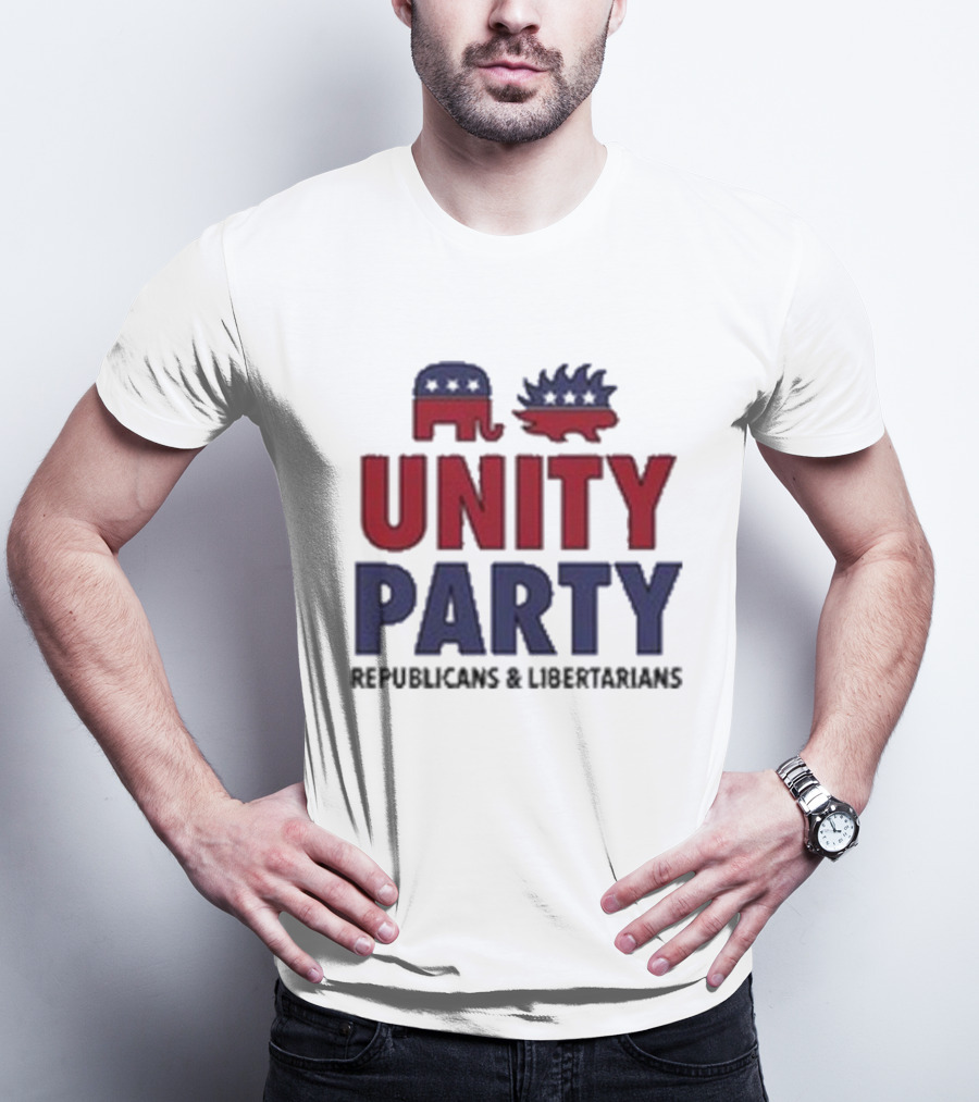 Unity Party Republicans And Libertarians T-Shirt