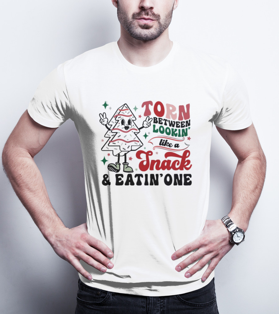 “Colorful Playful Ambivalence Torn Between Lookin Like A Snack And Eatin Bright Design” T-Shirt