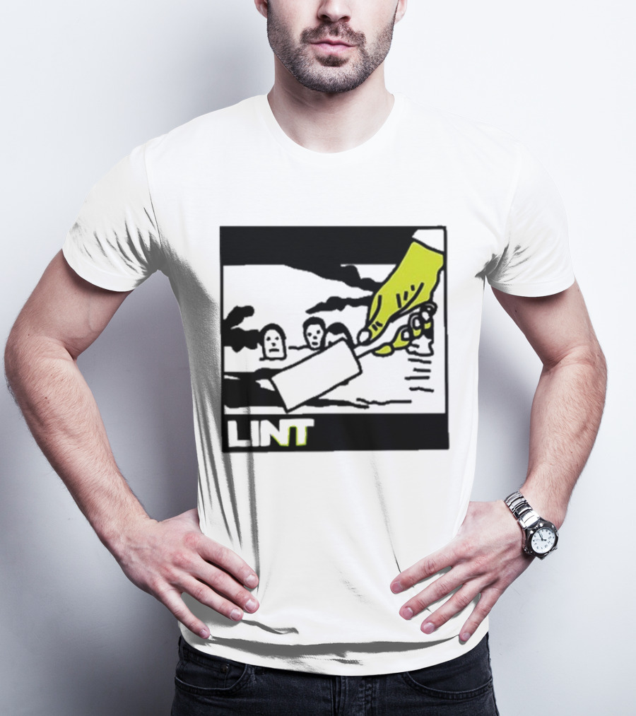 Slint Spiderland Album Cover Art Black Hand Image T-Shirt